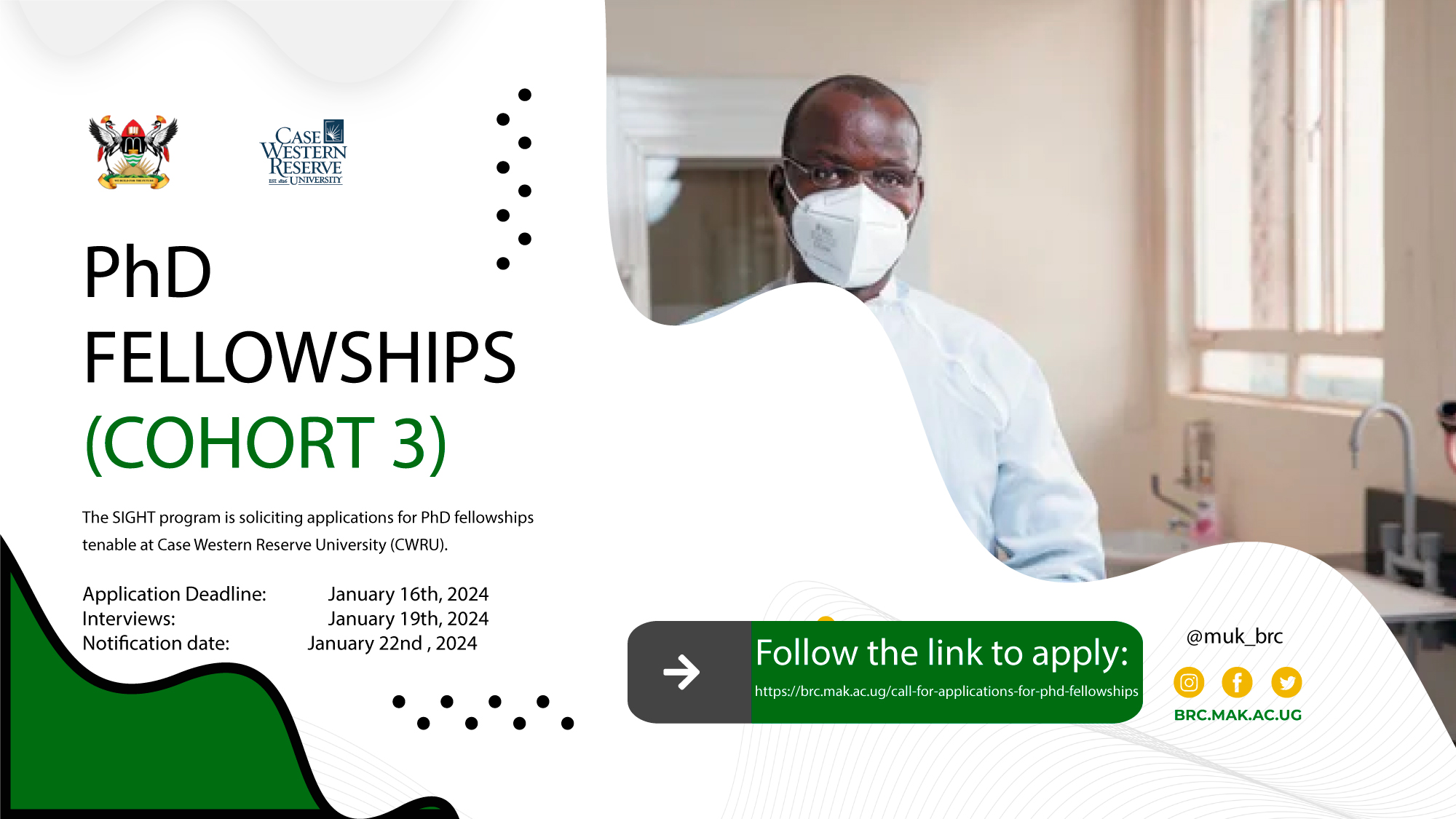 CALL FOR APPLICATIONS FOR PhD FELLOWSHIPS – Makerere University ...