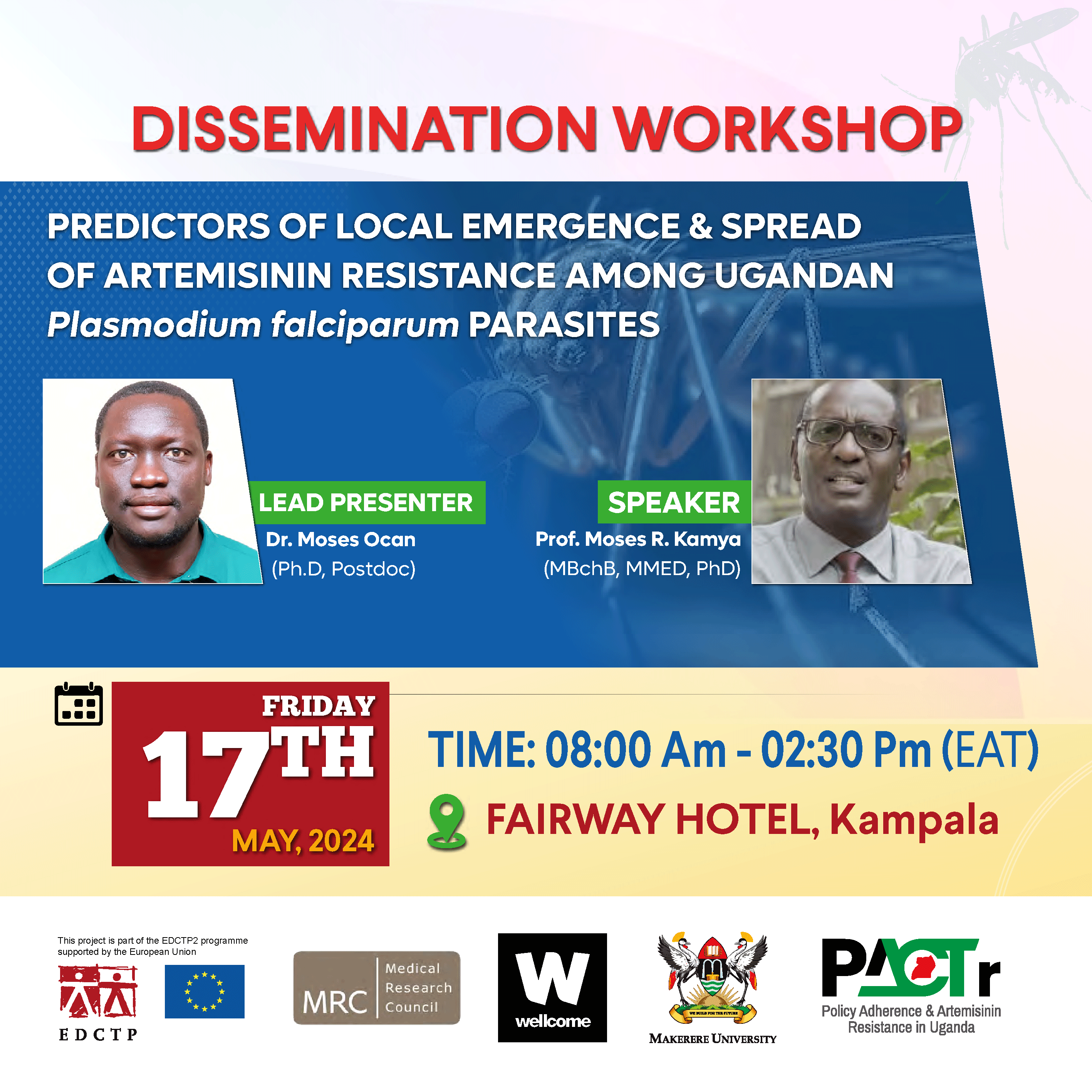 Invitation for a Dissemination workshop – Makerere University ...